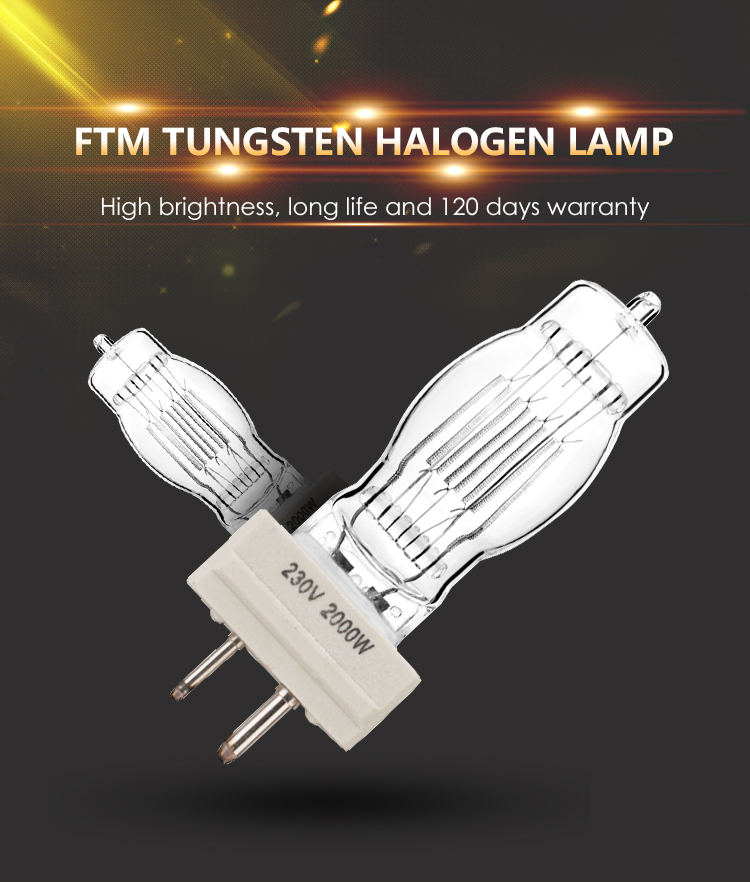 Halogen lamp CP72 230V 2000W GY16 - Buy halogen lamp 2000w, tungsten ...